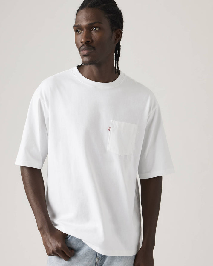 CAMISETA HALF SLV PKT TEE BRIGHT WHITE - LEVIS – Due Lune